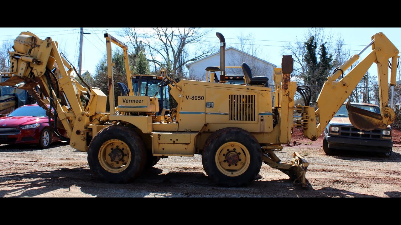 Vermeer V-8050 Online at Tays Realty & Auction, LLC - YouTube