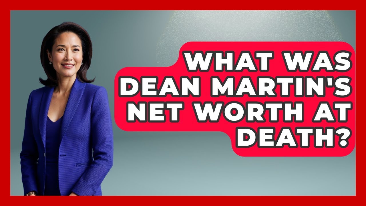 What Was Dean Martin's Net Worth At Death? - Im a 50s Baby - YouTube