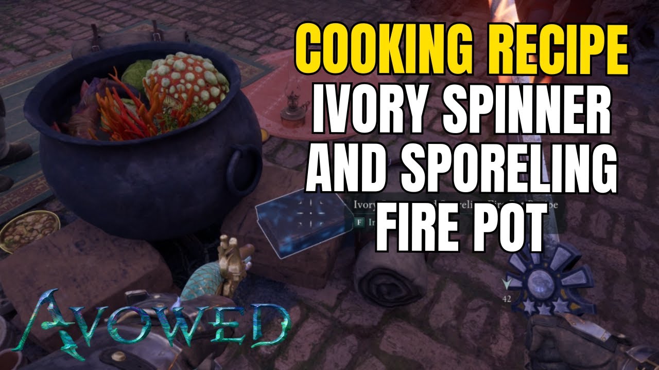 Cooking Recipe Location Ivory Spinner and Sporeling Fire Pot - Emerald ...