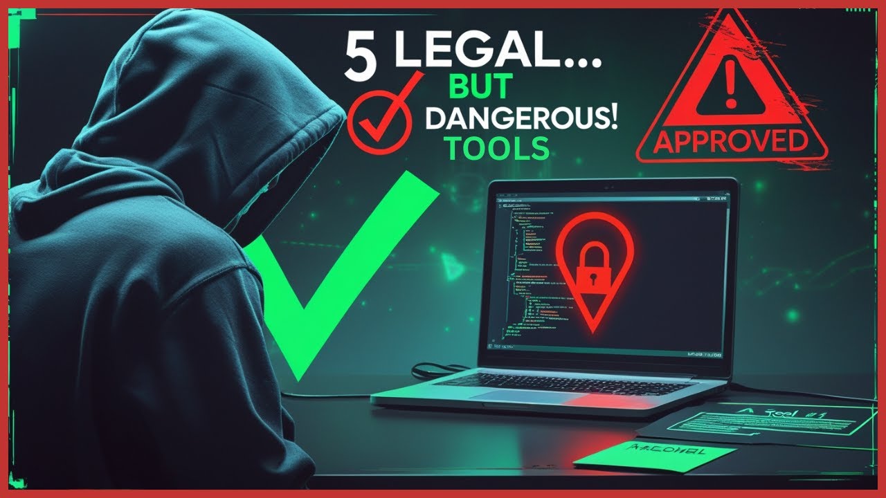 ⚠️ These 5 LEGAL Hacking Tools Can Break Into Anything (Use at Your Own ...