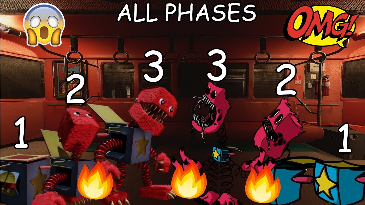 FNF NEW Boxy Boo All Phases Vs OLD Boxy Boo All Phases - Friday Night ...