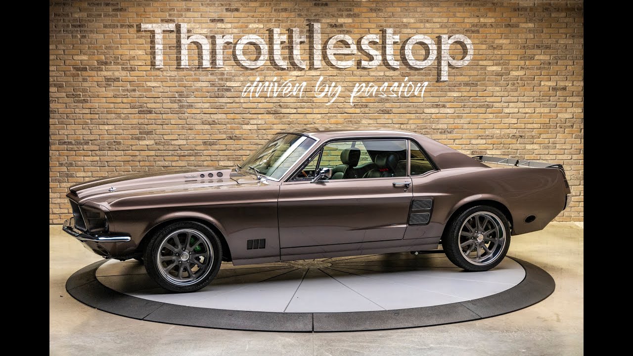 1967 Ford Mustang Restomod 67M Startup and Showcase - YouTube