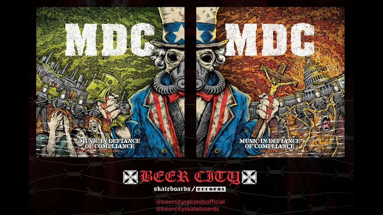 MDC - First Reaction! Music In Defiance of Compliance LP's! - YouTube