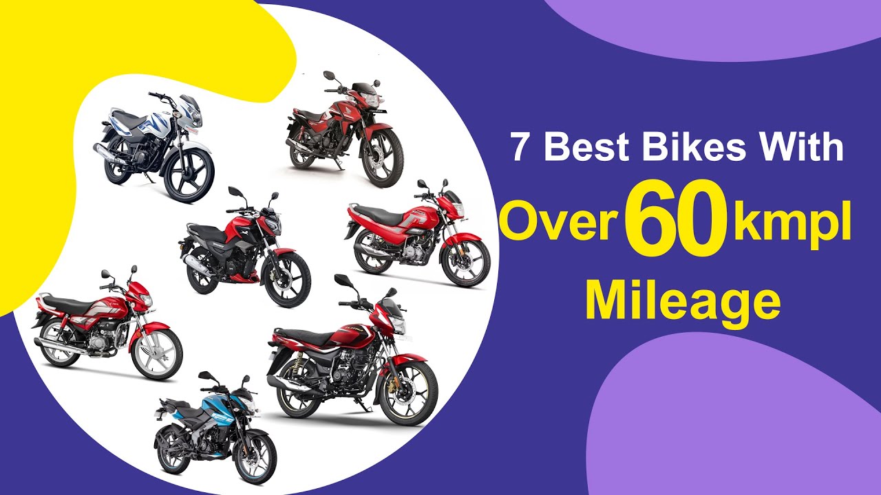 7 BEST BIKE OVER 60 kmpl MILEAGE | Bikeinfo - YouTube