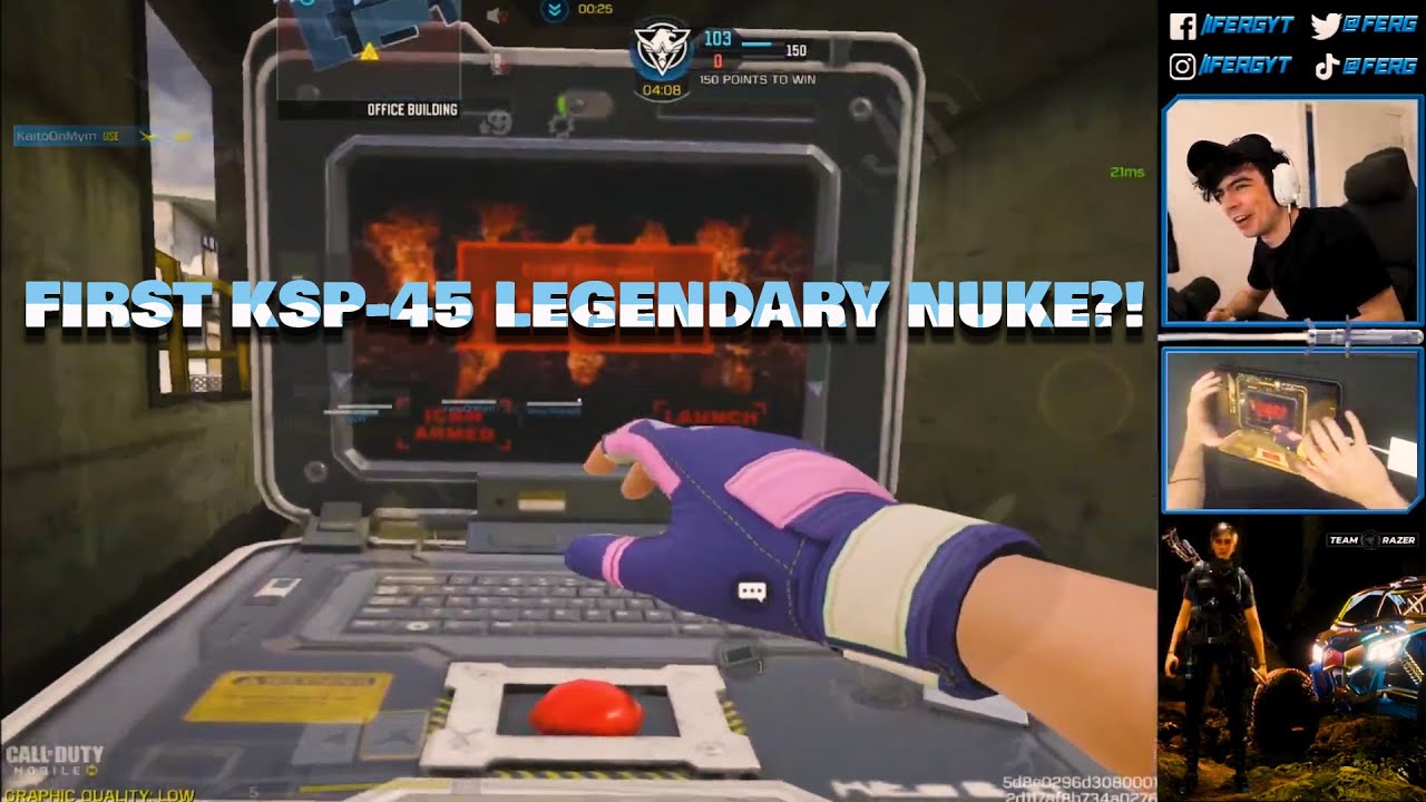 iFerg got the first KSP-45 legendary nuke in YOUTUBE History!! - YouTube