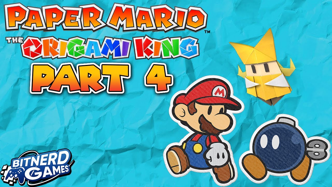Paper Mario: The Origami King Part 4 - Our Buddy Bobby (Classic Stream ...