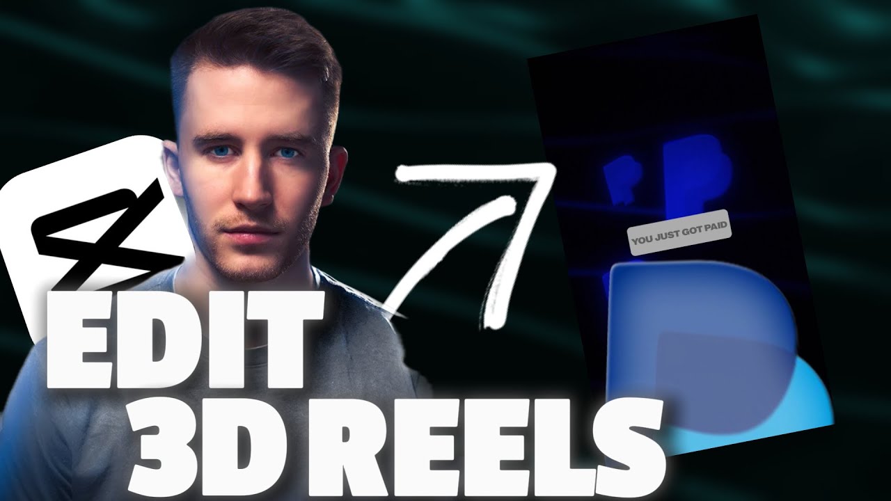 Create 3D REELS IN CAPCUT LIKE BART VFX | Follow Along Tutorial - YouTube