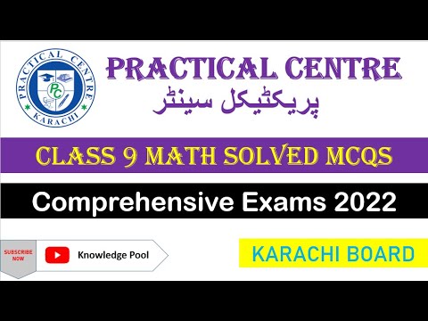Class 9 Math | Solved Practical Centre Paper | Math Important topics ...