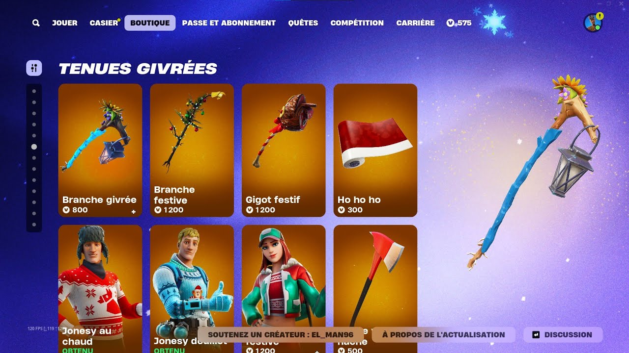 *NEW* BOUTIQUE FORTNITE D'AUJOURD'HUI 03 JANVIER 2025! (BOUTIQUE DU ...