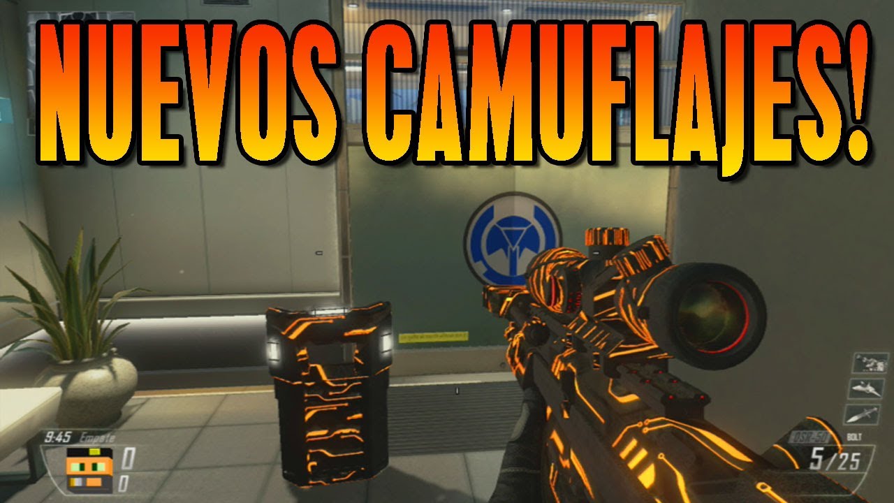 NUEVOS CAMUFLAJES!! Cyborg y Dragon!! - Black Ops 2 - YouTube