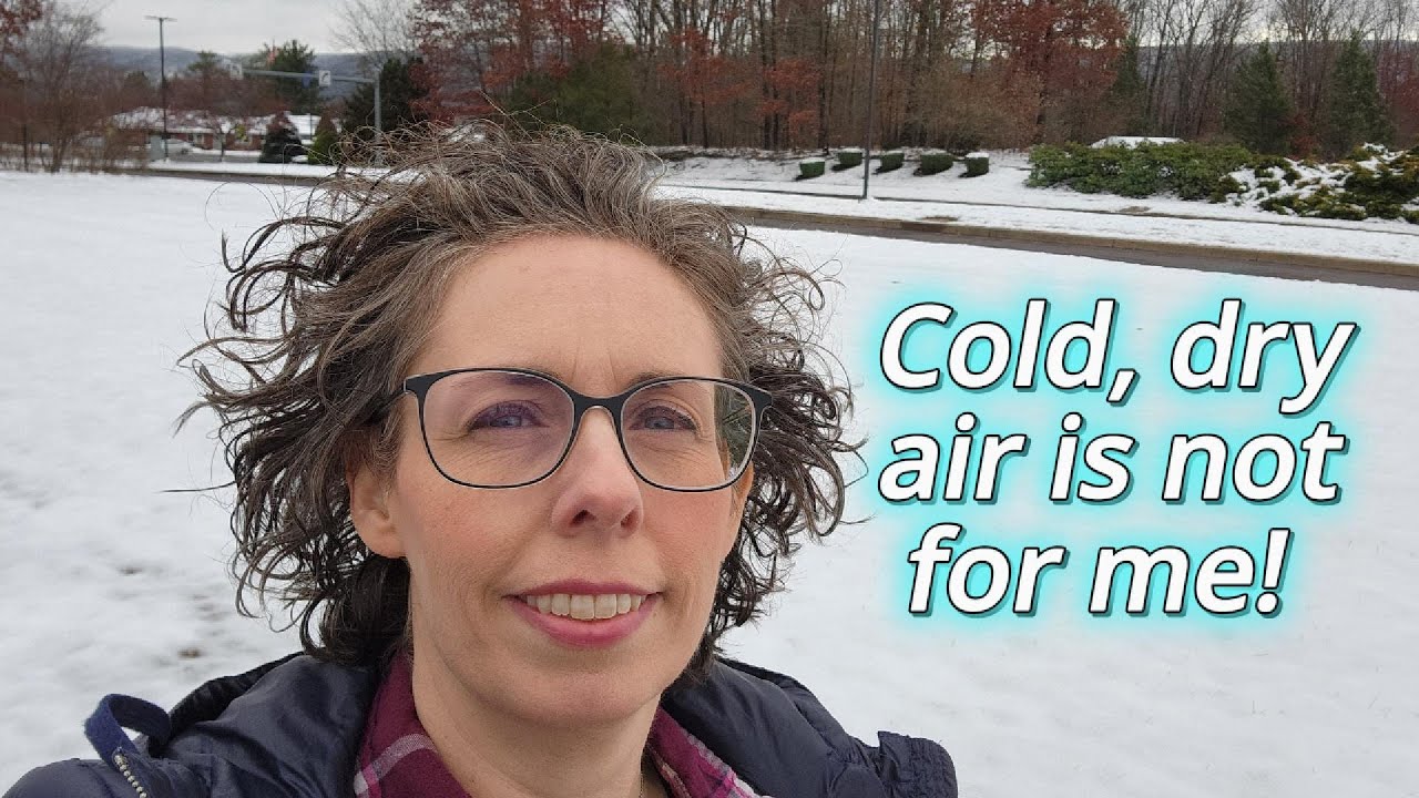 Day 73 of 100 This Cold, Dry Air is NOT for Me! #freezing - YouTube