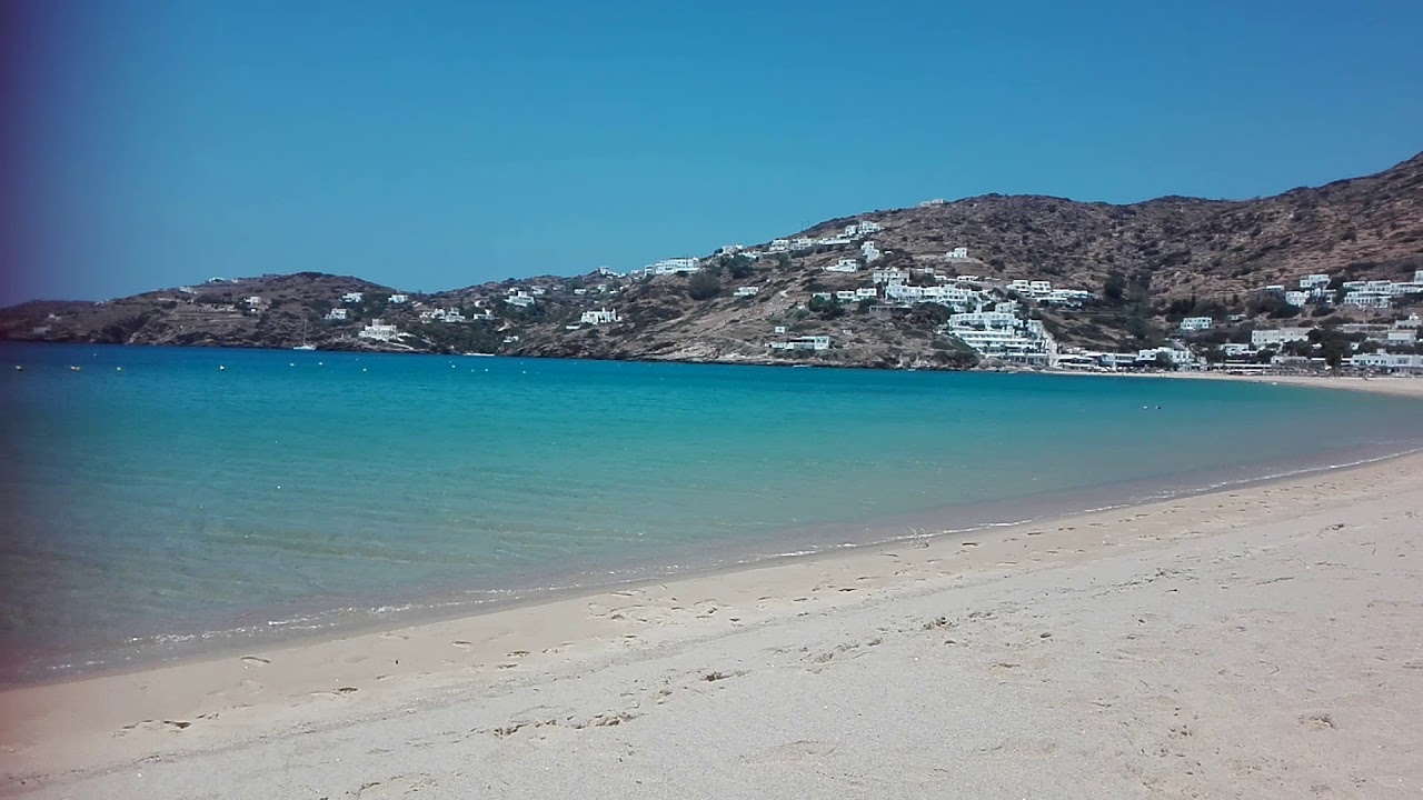 Milopotas beach, Ios island, Greece - YouTube