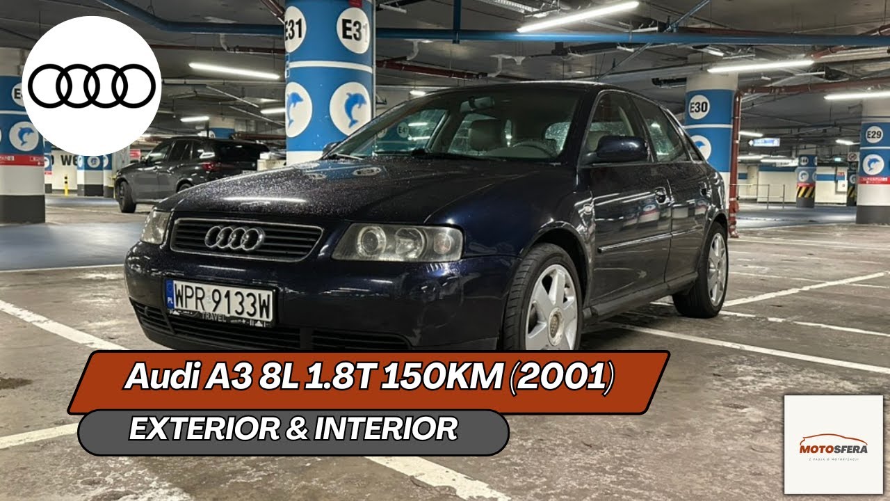 Audi A3 8L 1.8T 150KM (2001) | Detailed presentation INTERIOR ...