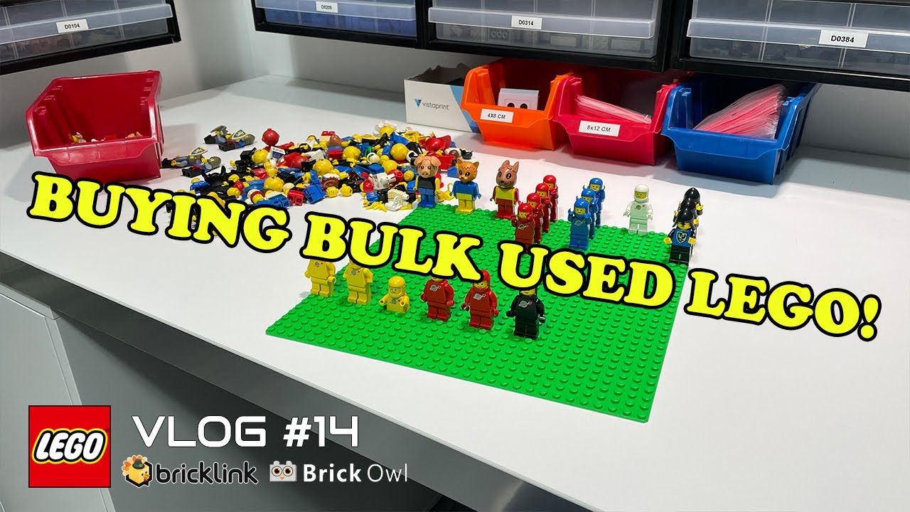 BUYING BULK USED LEGO! / Bricklink & BrickOwl VLOG #14 - YouTube