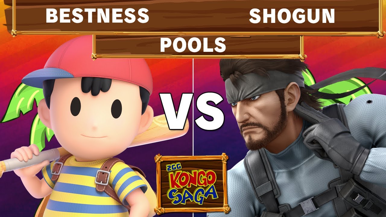 2GG Kongo Saga - BestNess (Ness) VS GW | Shogun (Snake) - Smash ...