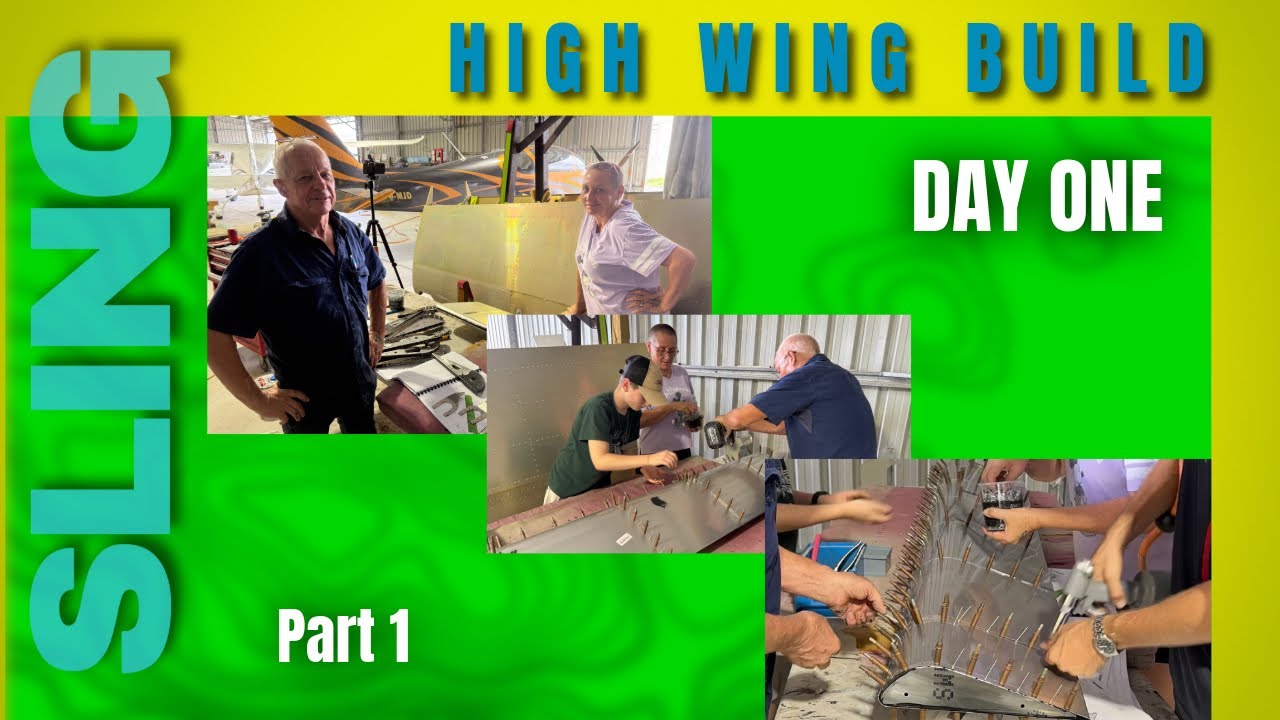 Sling High Wing Build Day 1 - Part 1 - YouTube