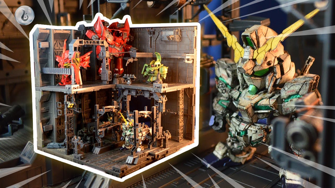 Evening at Base in Earth | Cute Gundam Base (Domain Base Review) - YouTube