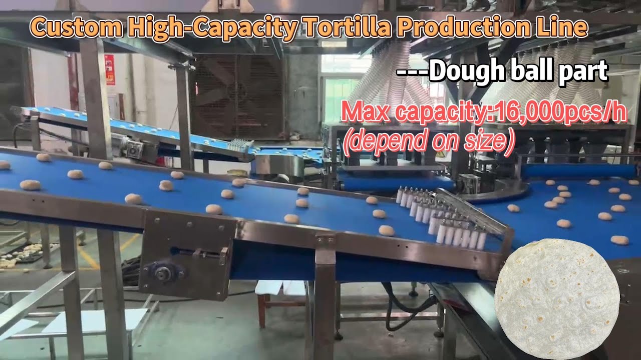 Custom High-Capacity Tortilla Line for Japanese Client | Advanced ...