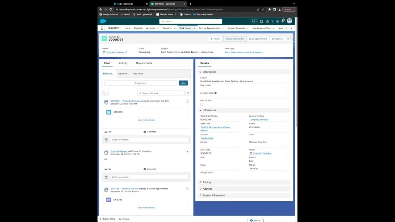 Create Follow Up Work Order - YouTube