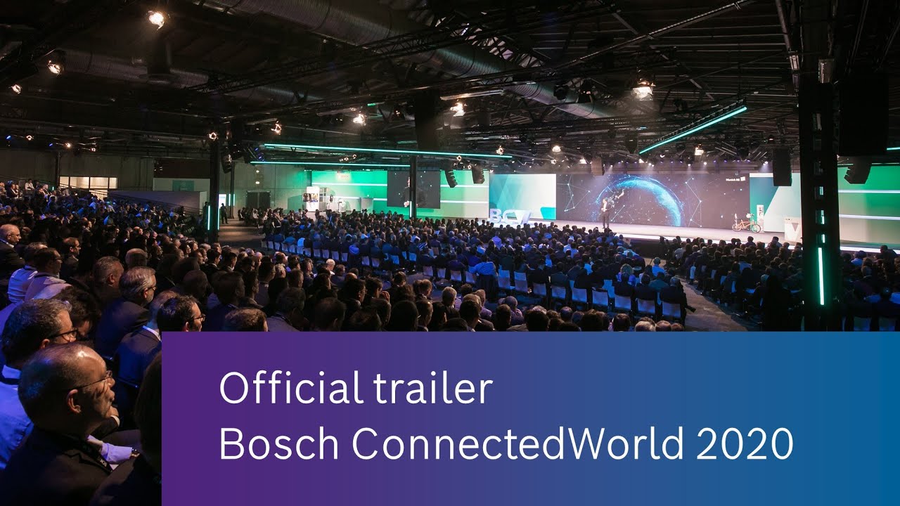 Bosch ConnectedWorld 2020: Official trailer - YouTube