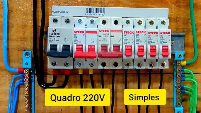 Como MONTAR Um QUADRO DE DISTRIBUIÇÃO 220V BIFÁSICO, 43% OFF Como MONTAR Um QUADRO DE DISTRIBUIÇÃO 220V BIFÁSICO, 43% OFF