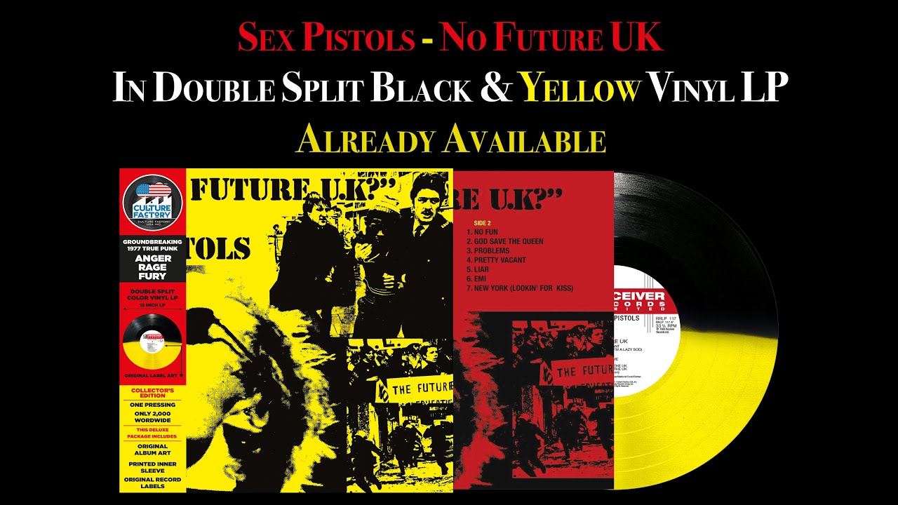 Sex Pistols No Future Uk International Youtube