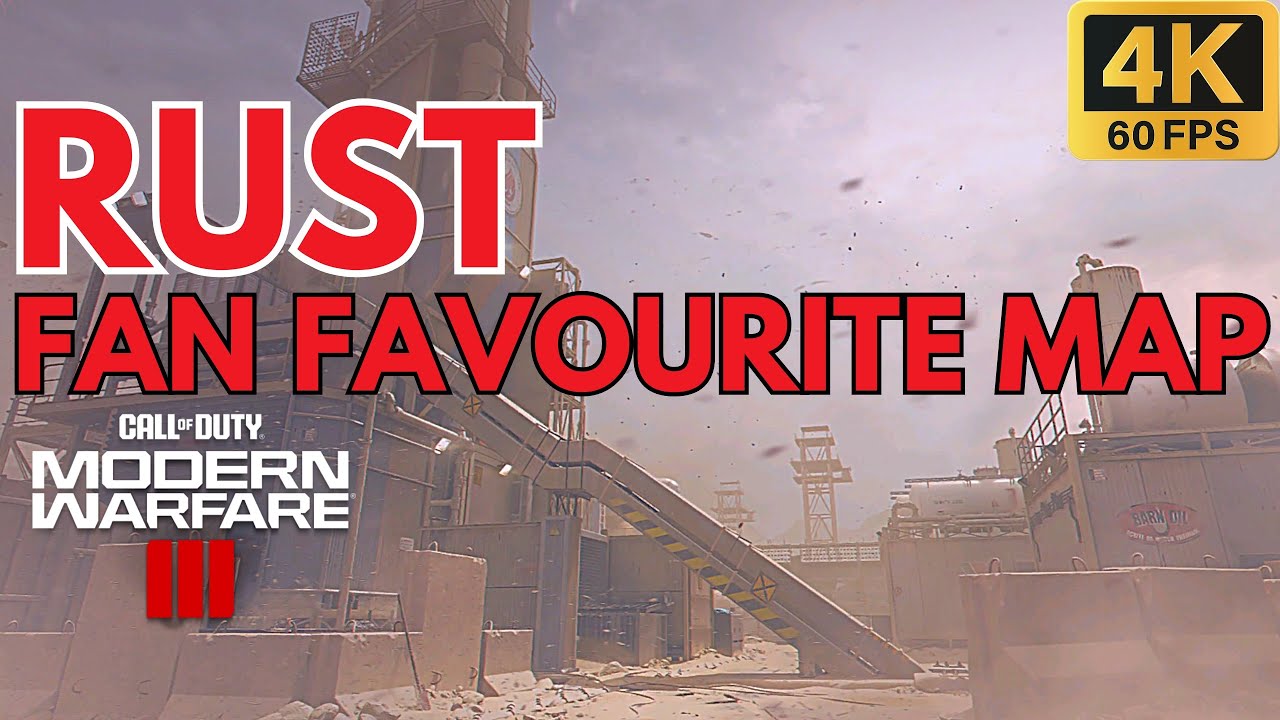 RUST DOMINATION - Call of Duty Modern Warfare 3 2023 beta gameplay ...