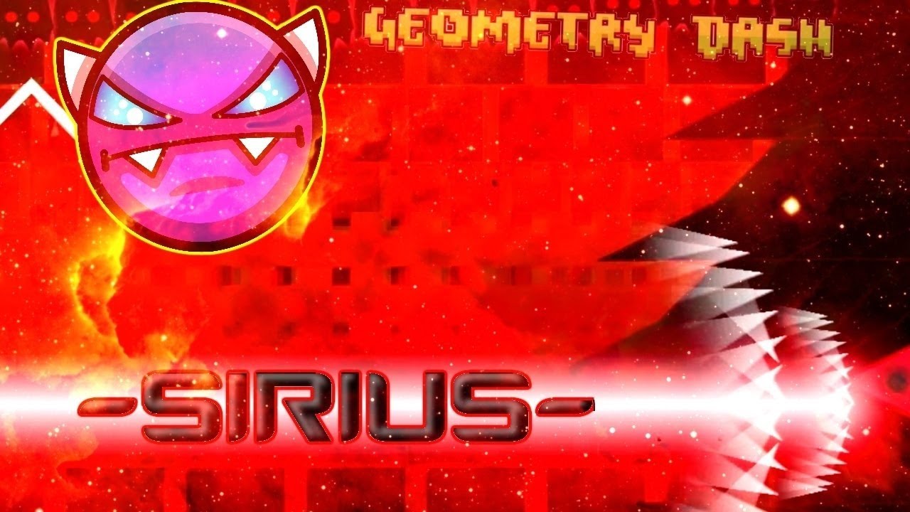 стрим Geometry Dash ( -sirius- 50%) - YouTube