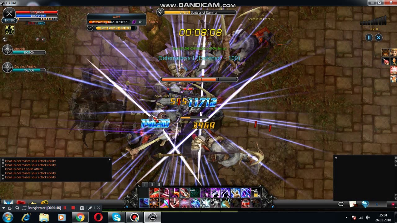 Cabal Online -Eternal Chaos Arena 241 Fragment of Chaos Solo - YouTube