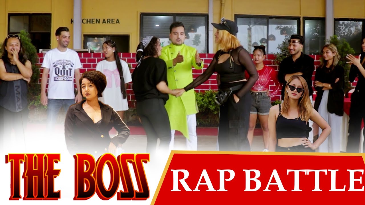 THE BOSS || RAP BATTLE - YouTube