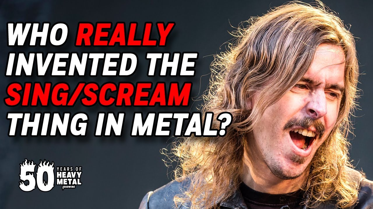 Who Really Invented the Sing/Scream Thing in Metal? - YouTube
