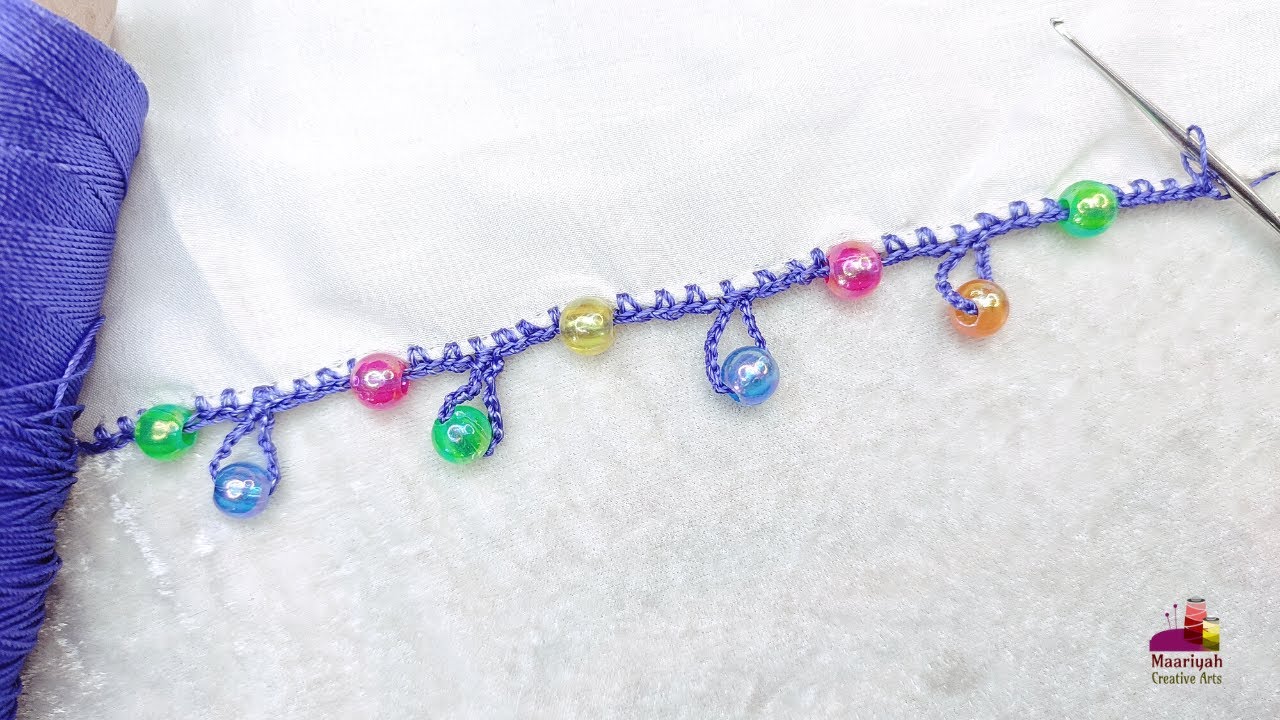 Crochet Lace Border | Crosia | Qureshia | कुरैशिया | New Lace Design ...