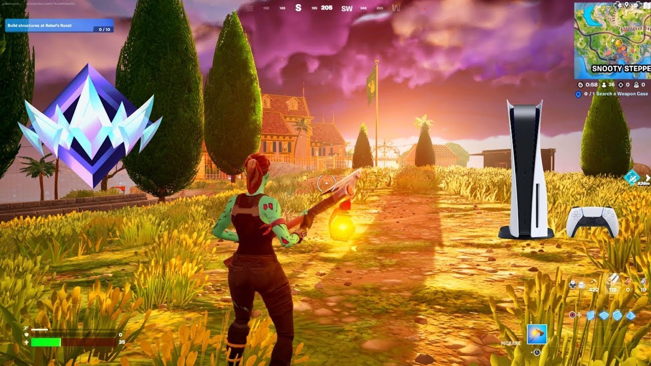 PS5 Fortnite CHAPTER 5 Ranked Gameplay (4K 120FPS) - YouTube