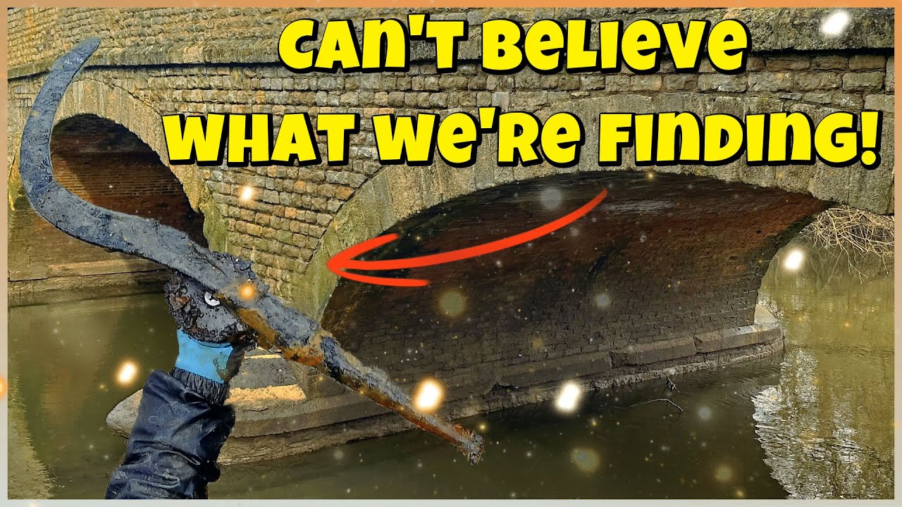 Discovering Lost Treasures At This Victorian Bridge! | Magnet Fishing ...