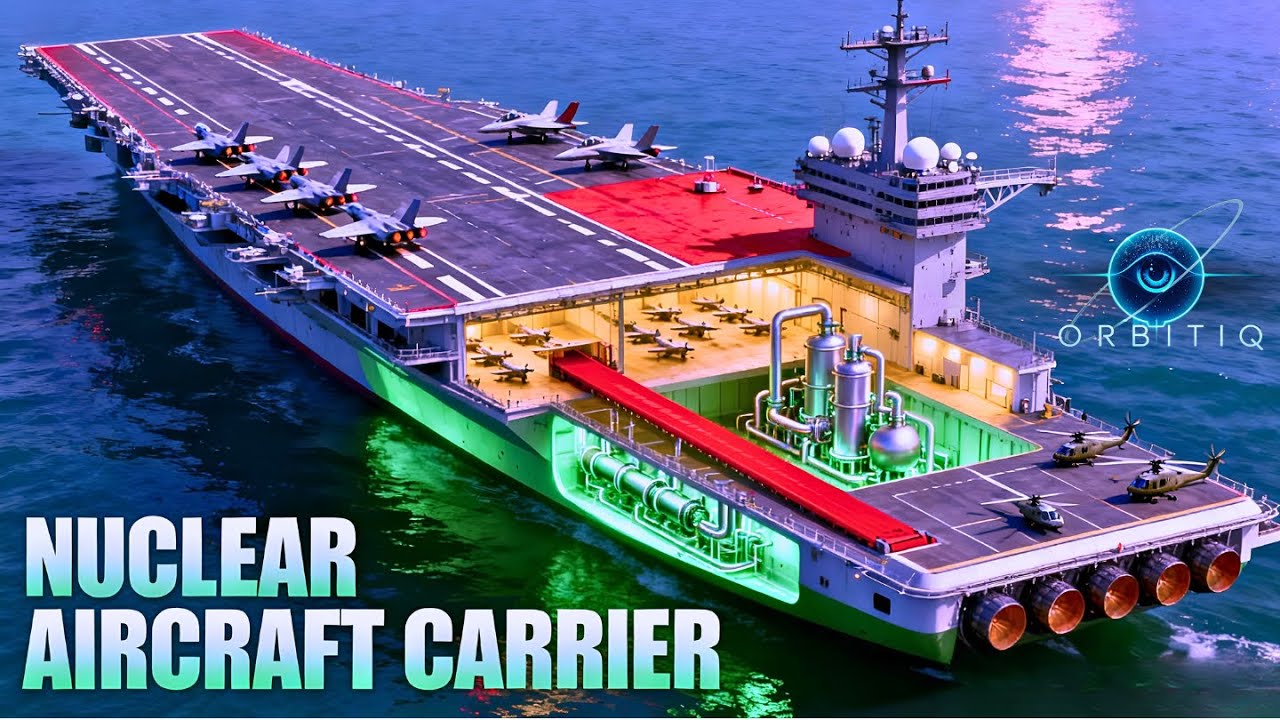 US Biggest Nuclear Aircraft Carrier That Changed Naval Warfare - YouTube