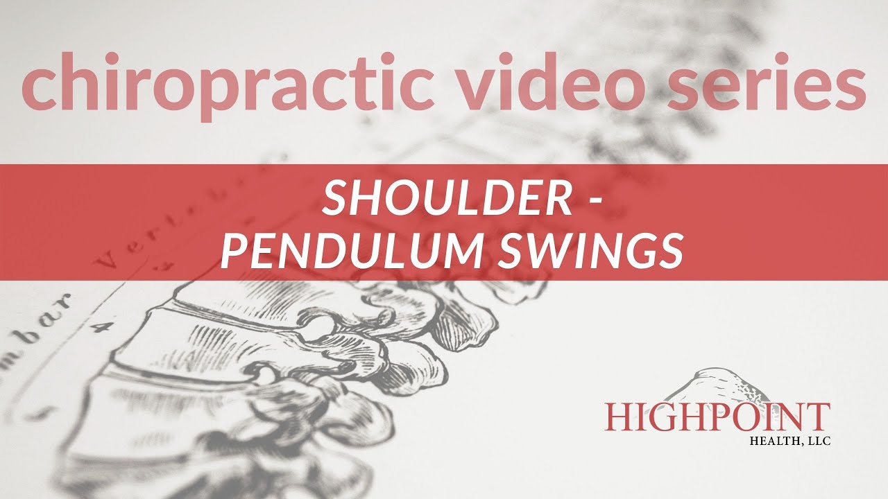 Shoulder Pendulum Swings - YouTube