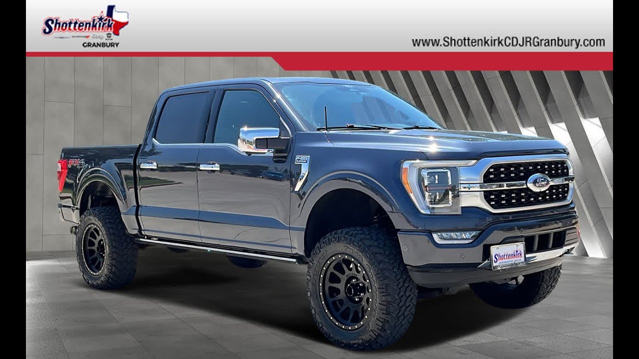 2022 Ford F-150 Platinum Granbury, Fort Worth TX - YouTube