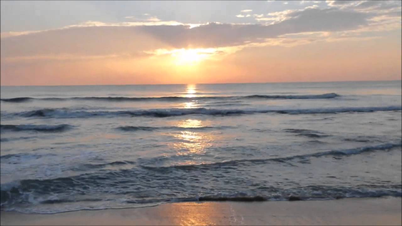 Atlantic Ocean Sunrise - Flagler Beach, Florida, USA - YouTube