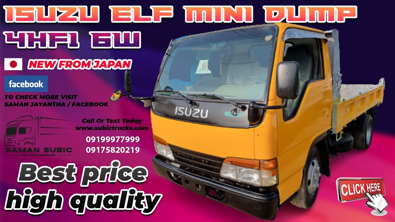 Isuzu mini dump truck new from japan low price quality Trucks 2022 ...