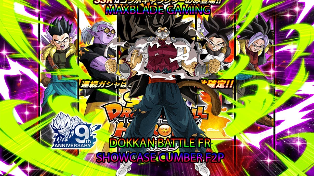 SHOWCASE CUMBER F2P DOKKAN BATTLE FR - YouTube