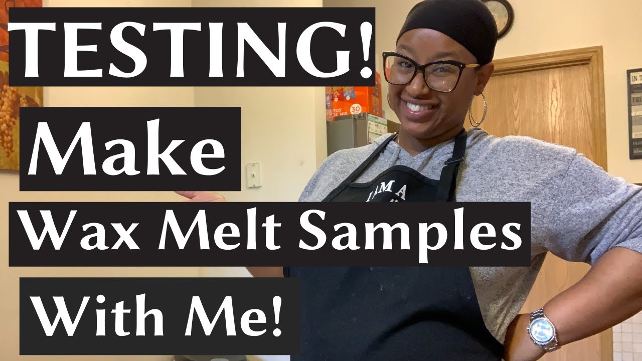 How I Make My Wax Melt Samples (Included In Every Order) - YouTube
