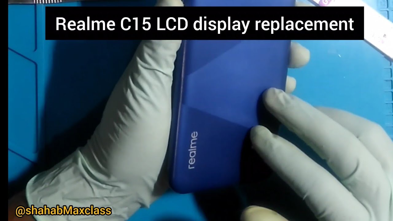 Realme C15 LCD display replacement, Easy And Quick, #realmec15 ...