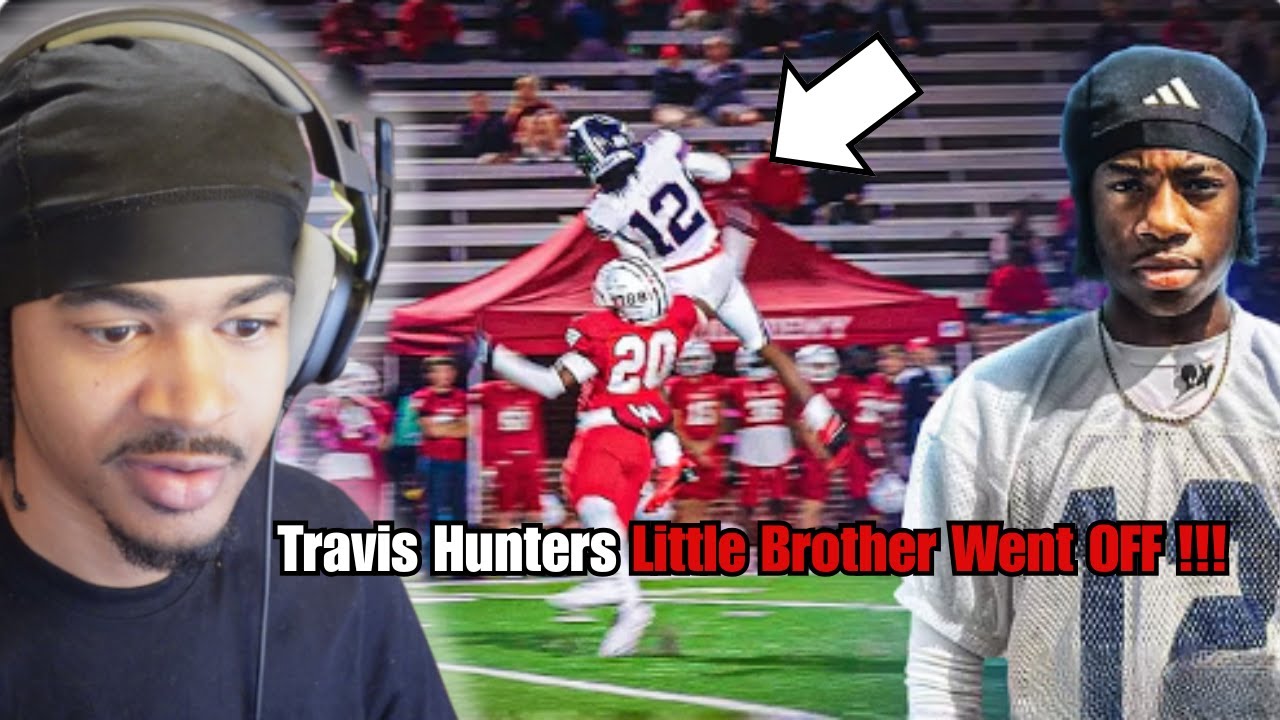 Travis Hunters Little Brother Went OFF !! - YouTube