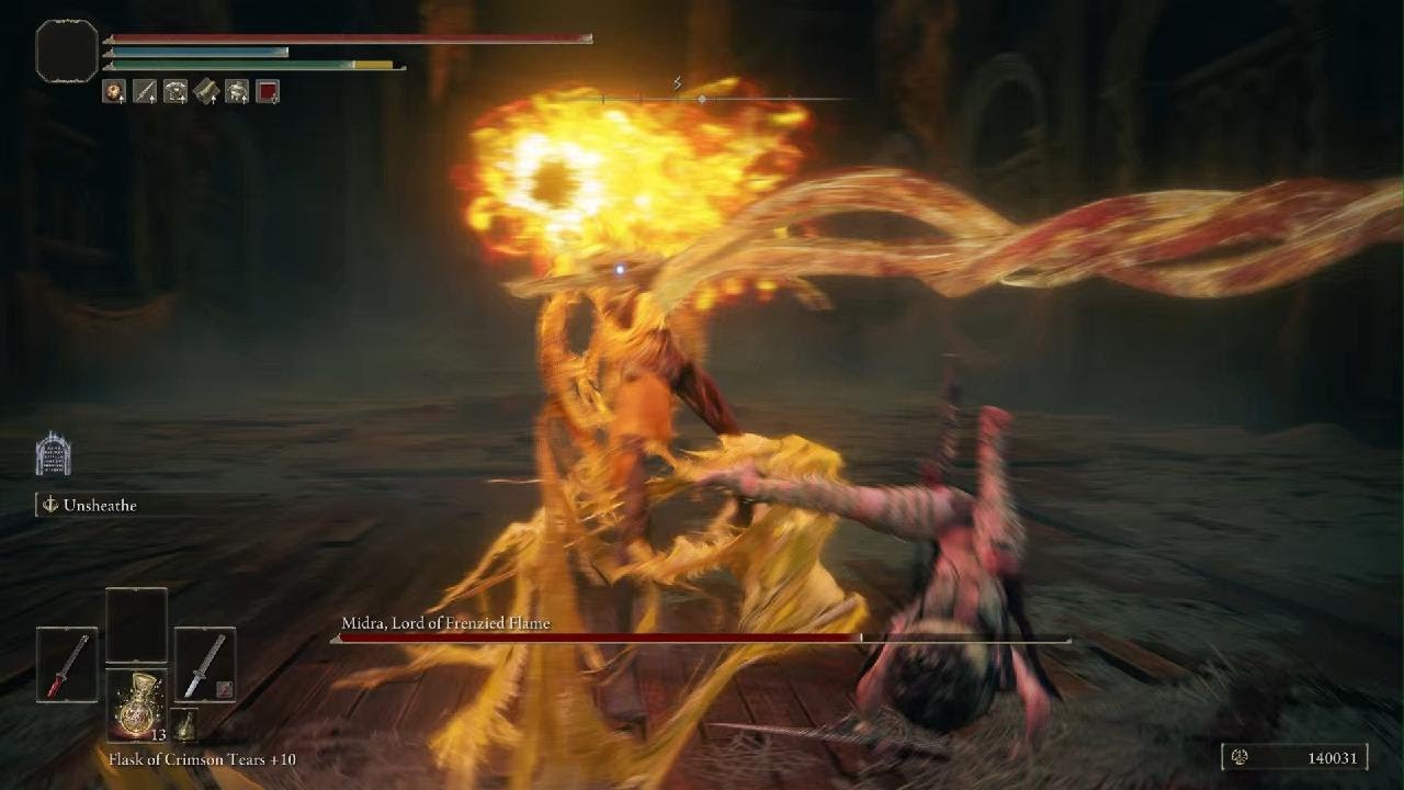 Elden Ring - Midra Boss Fight - YouTube