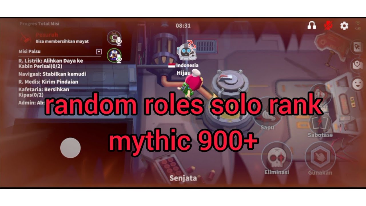 SUPER SUS | RANDOM ROLES DI POINT MYTHIC 900+ - YouTube