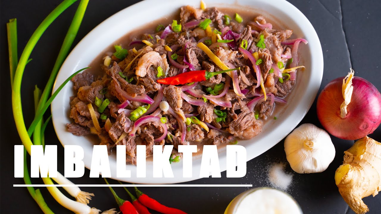 IMBALIKTAD ilocano recipe || KINIGTOT na baka - YouTube
