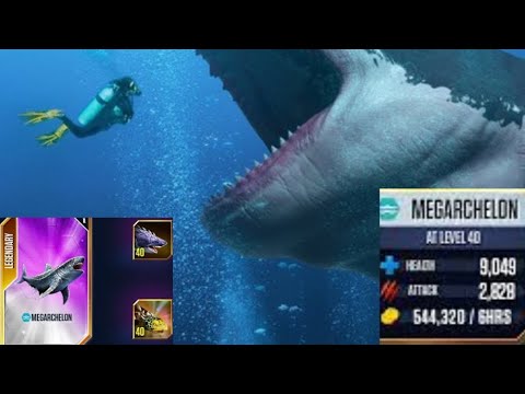 NEW HYBRID MEGARCHELON MAX LEVER 40 | JURASSIC WORLD THE GAME - YouTube