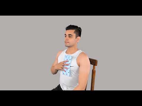Heat to the Chest (Sitting) hi || breathing exercises || chest sitting
