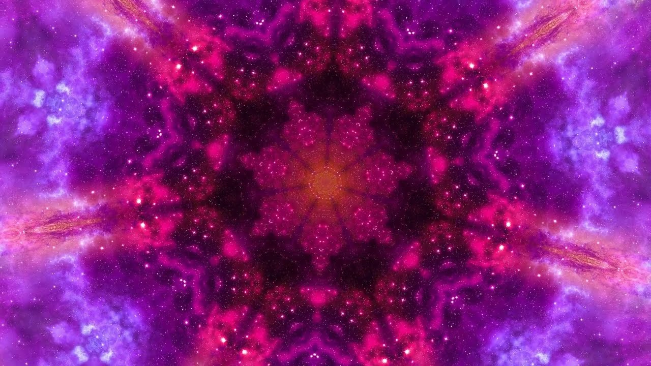 Music for Relaxation - Space Kaleidoscope Visual Meditation Music, Mind ...