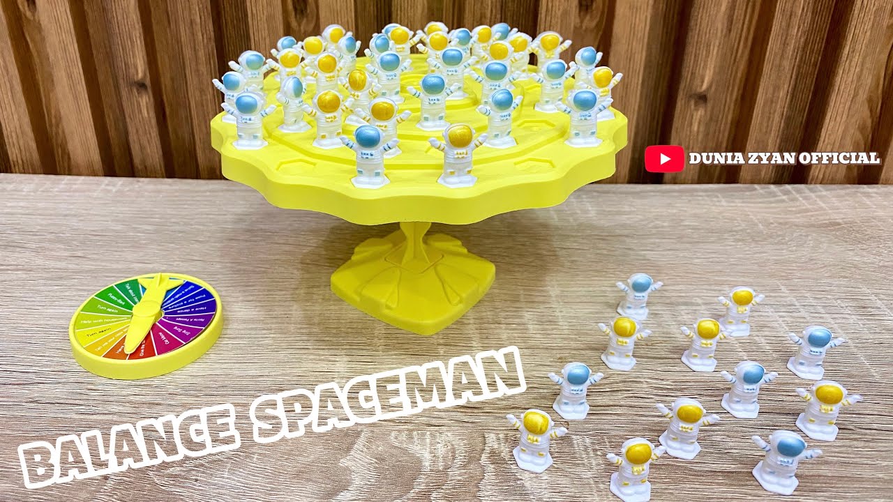 Bermain seru || balance spaceman || keseimbangan astronot mainan anak ...